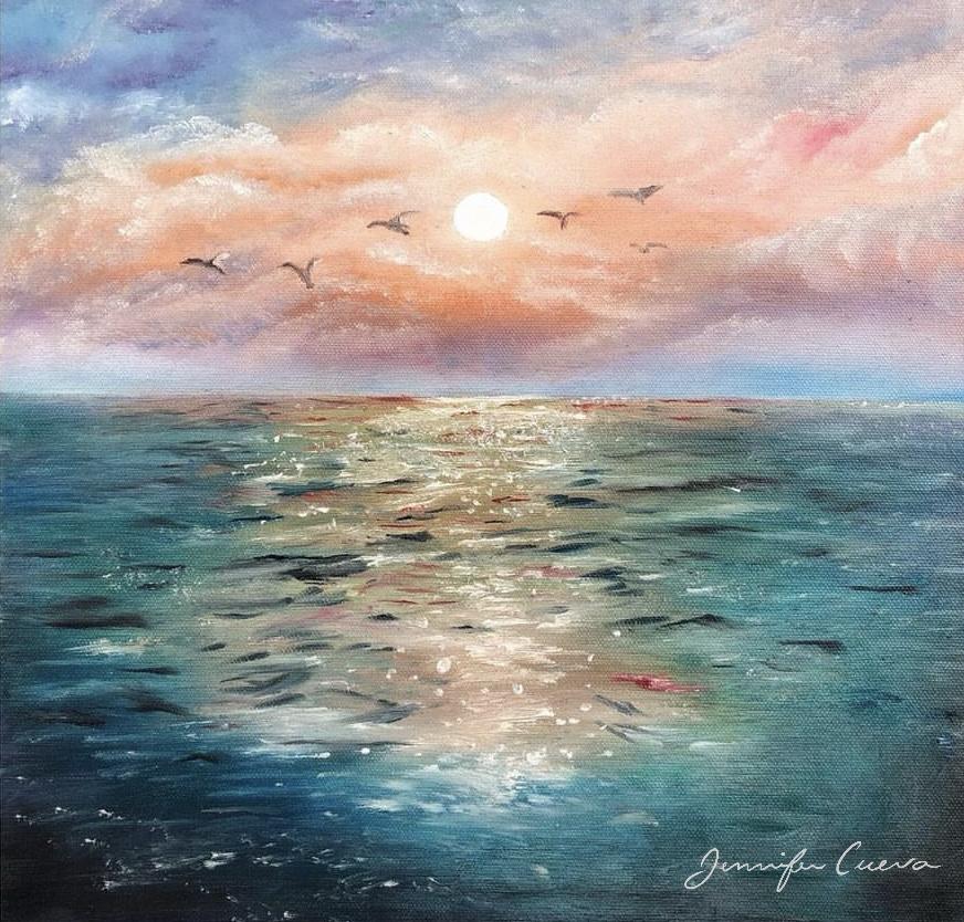 Ocean Paintings – Jennifer Cueva Art